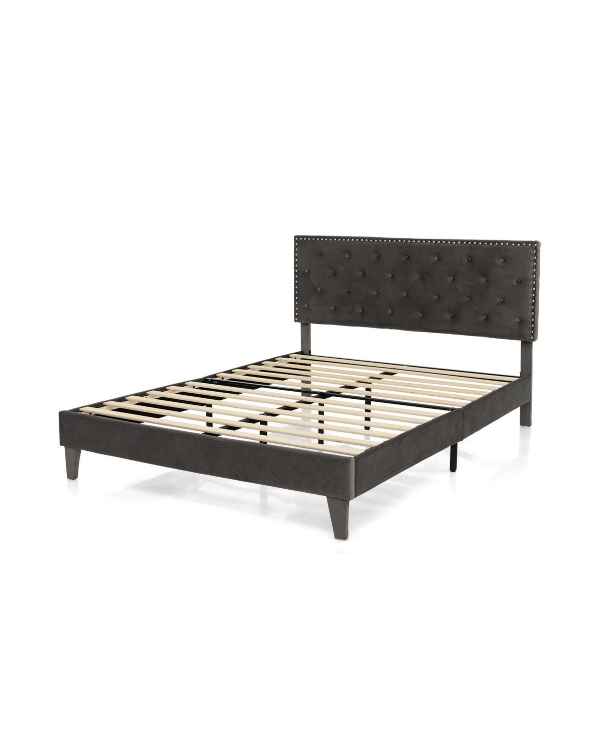 Click here for Gouun Queen Size Upholstered Platform Bed with Tuf... prices