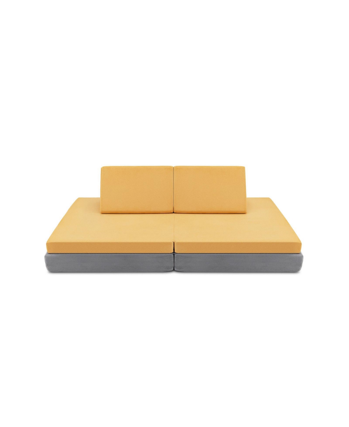Click here for Gouun 4 Pieces Convertible Kids Couch Set with 2 F... prices