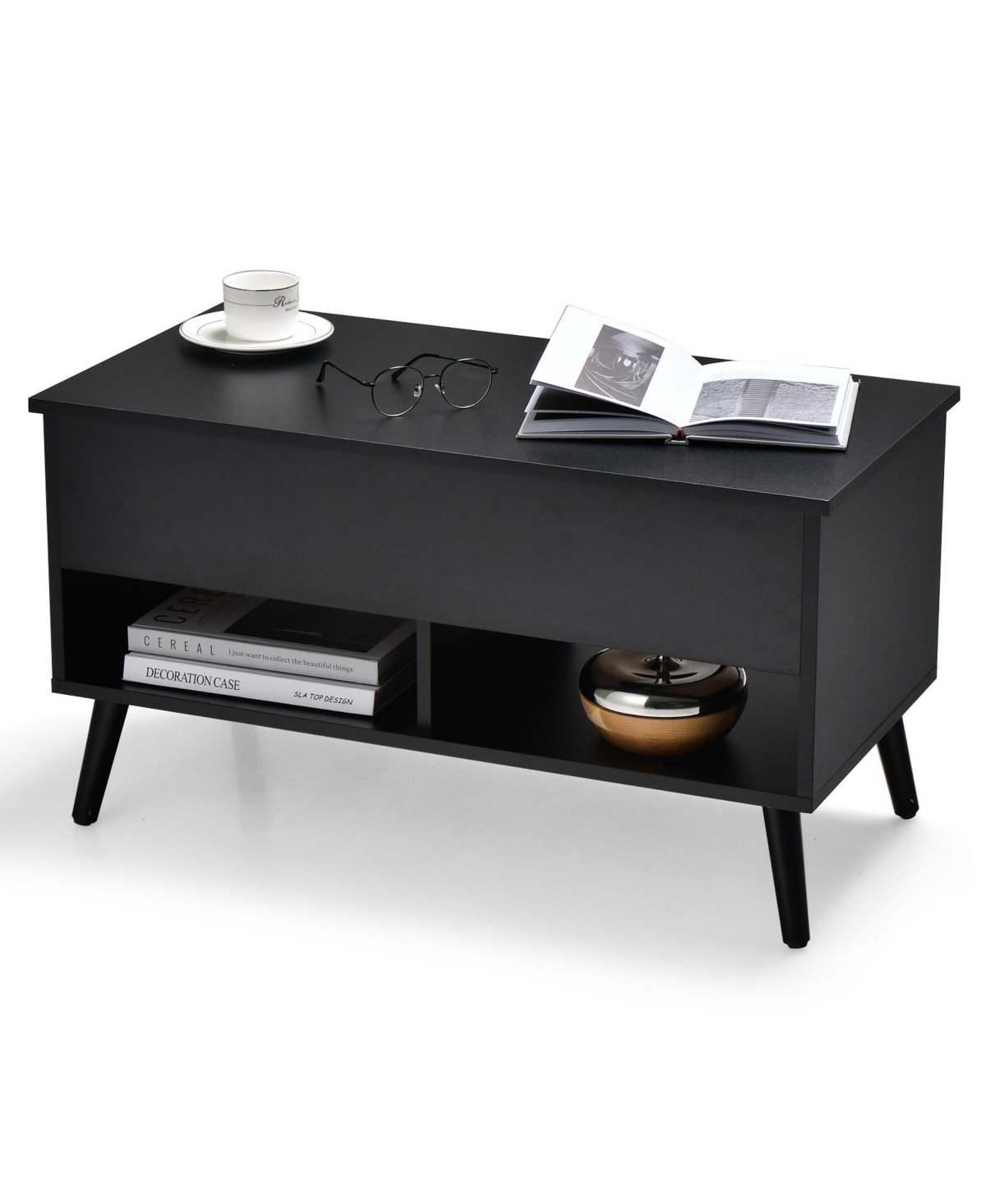 Click here for Gouun 31.5 Inch Lift Top Table with Hidden Compart... prices