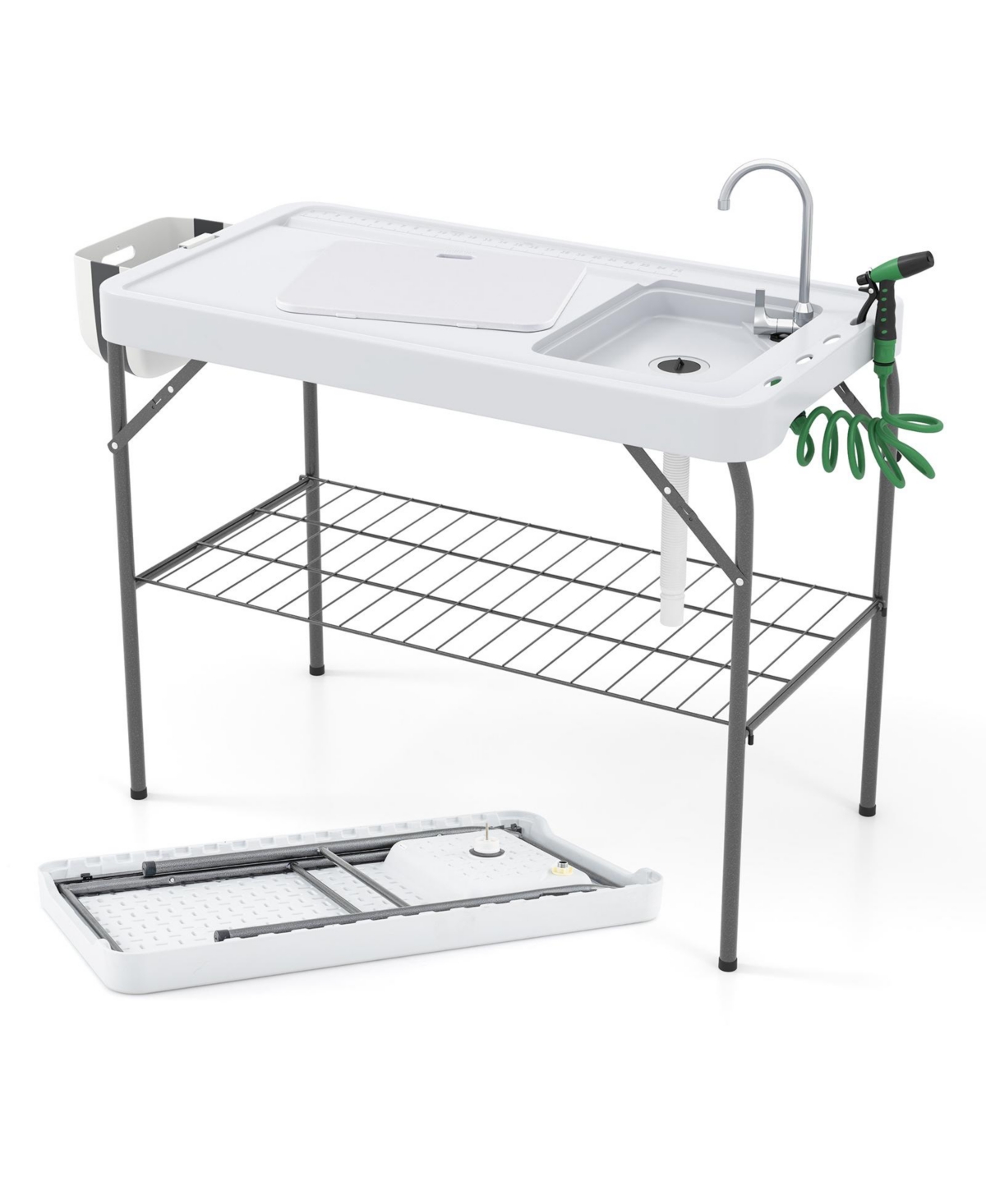 Click here for Gouun 2 in 1 Folding Fish Cleaning Table with Sink... prices