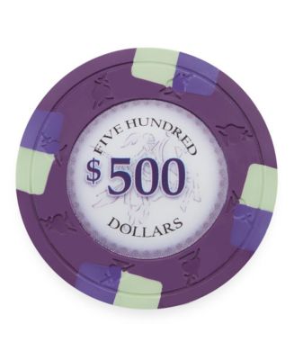 Slickblue Poker Knights Poker Chips (25-pack) - Clay Composite $500 ...