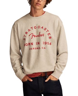 Lucky Brand Men's Fender Stratocaster Sweatshirt - Macy's