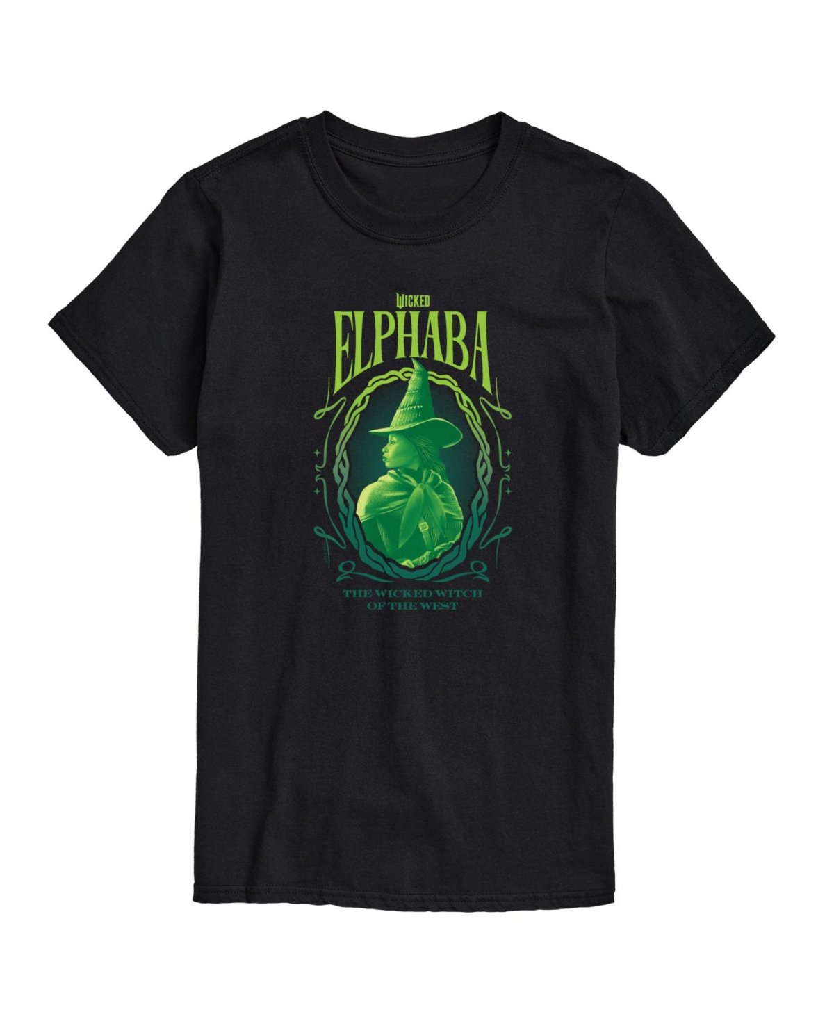 Click here for Airwaves Mens Wicked Elphaba Short Sleeve Tee - Bl... prices