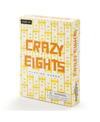 Slickblue Crazy Eights Illustrated Card Game - Fun and Colorful Deck ...
