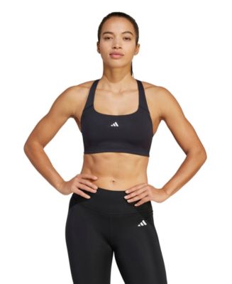 Adidas Women's Powerimpact Medium Support Training Bra - Macy's