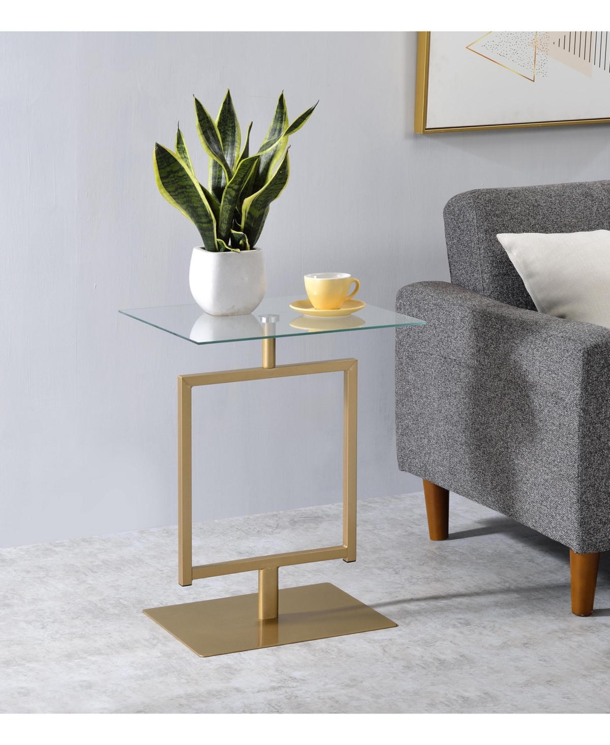 Click here for Kings Brand Furniture Side End Table with Metal Ba... prices