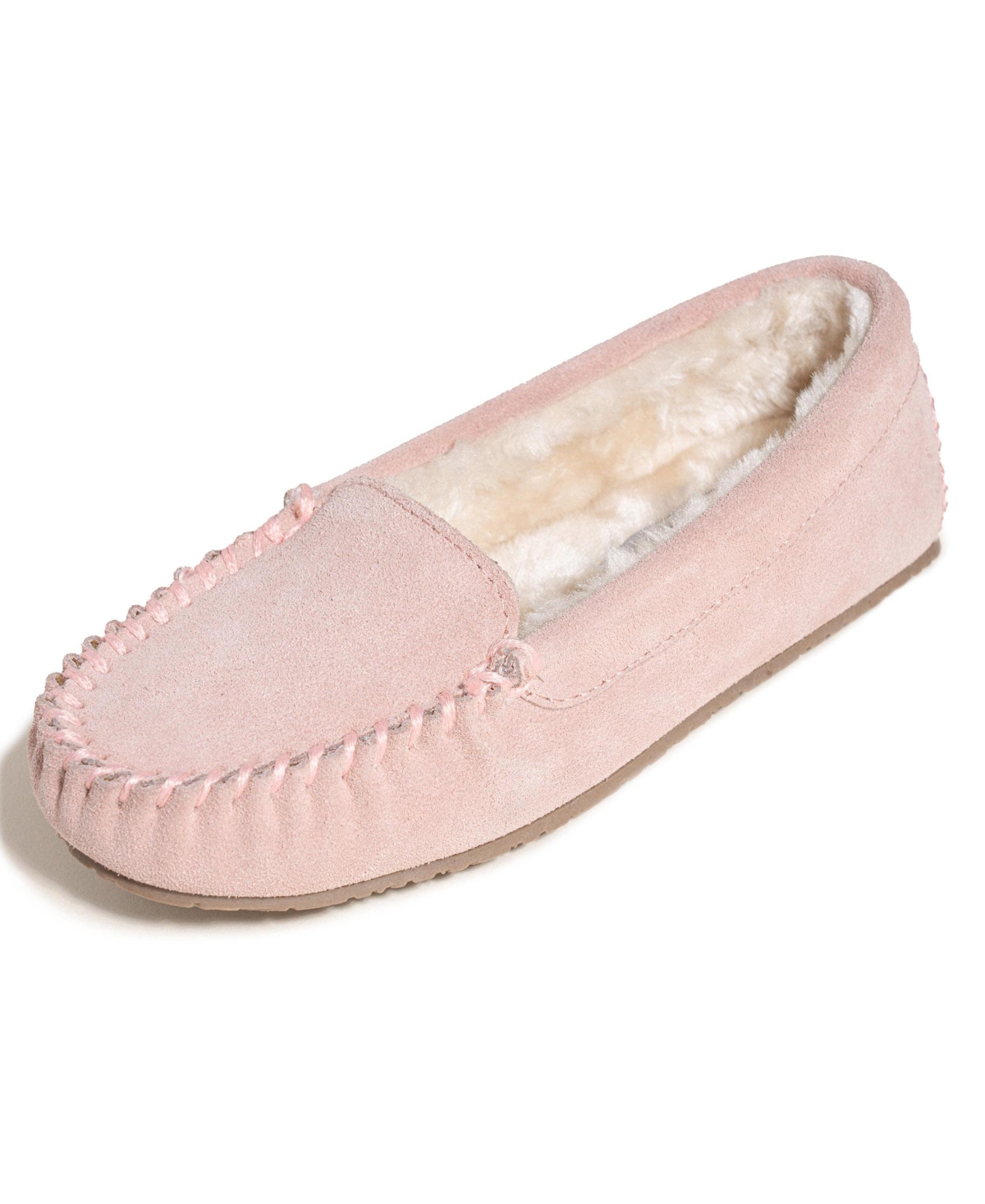Click here for Minnetonka Womens Cosi Venetian Suede Slippers - B... prices