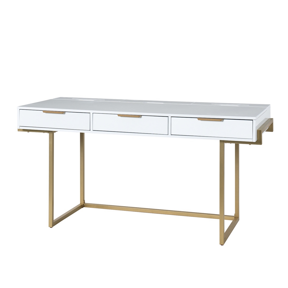 Click here for Guillen Modern Desk Swith Built in Outlet with 3 D... prices