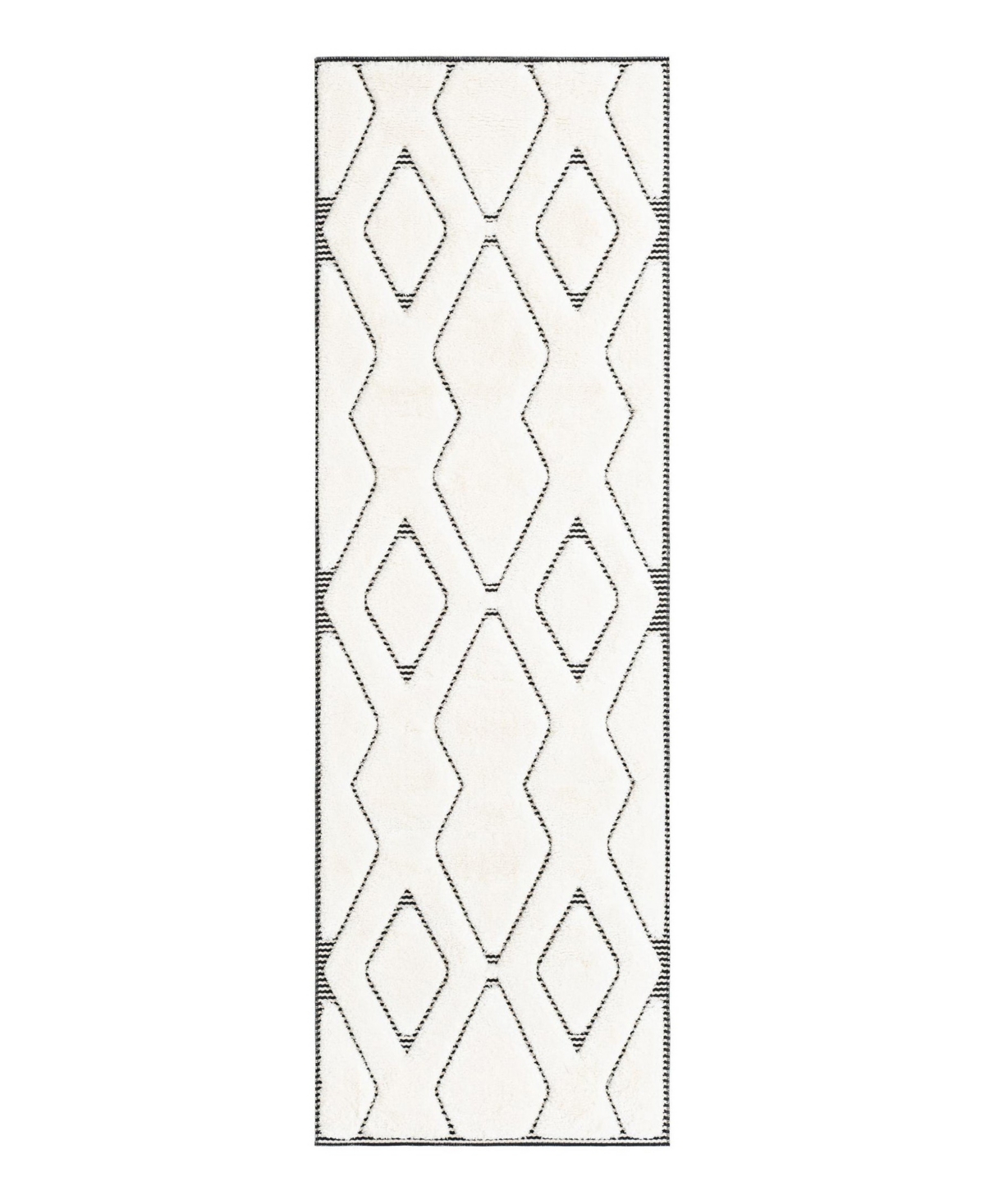Click here for Bayshore Home Textured Tones Trellis 27x8 Runner A... prices