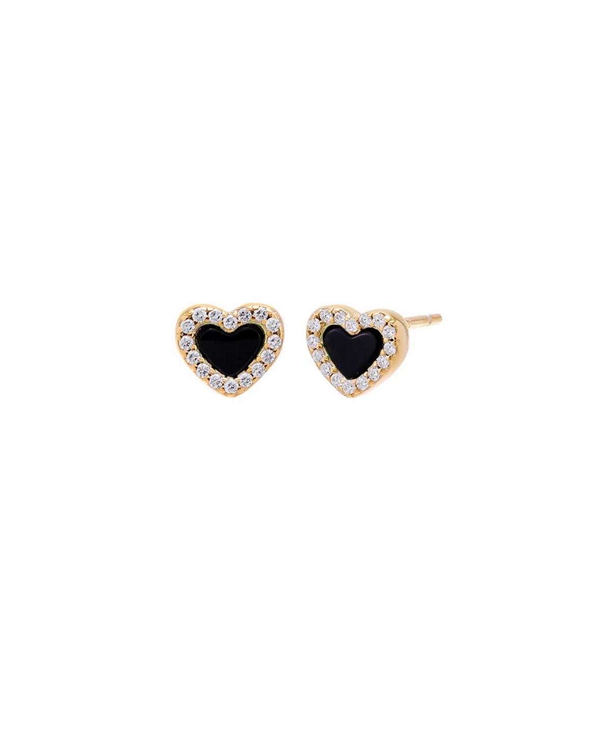 Click here for By Adina Eden Tiny Pave Colored Gemstone Stud Earr... prices