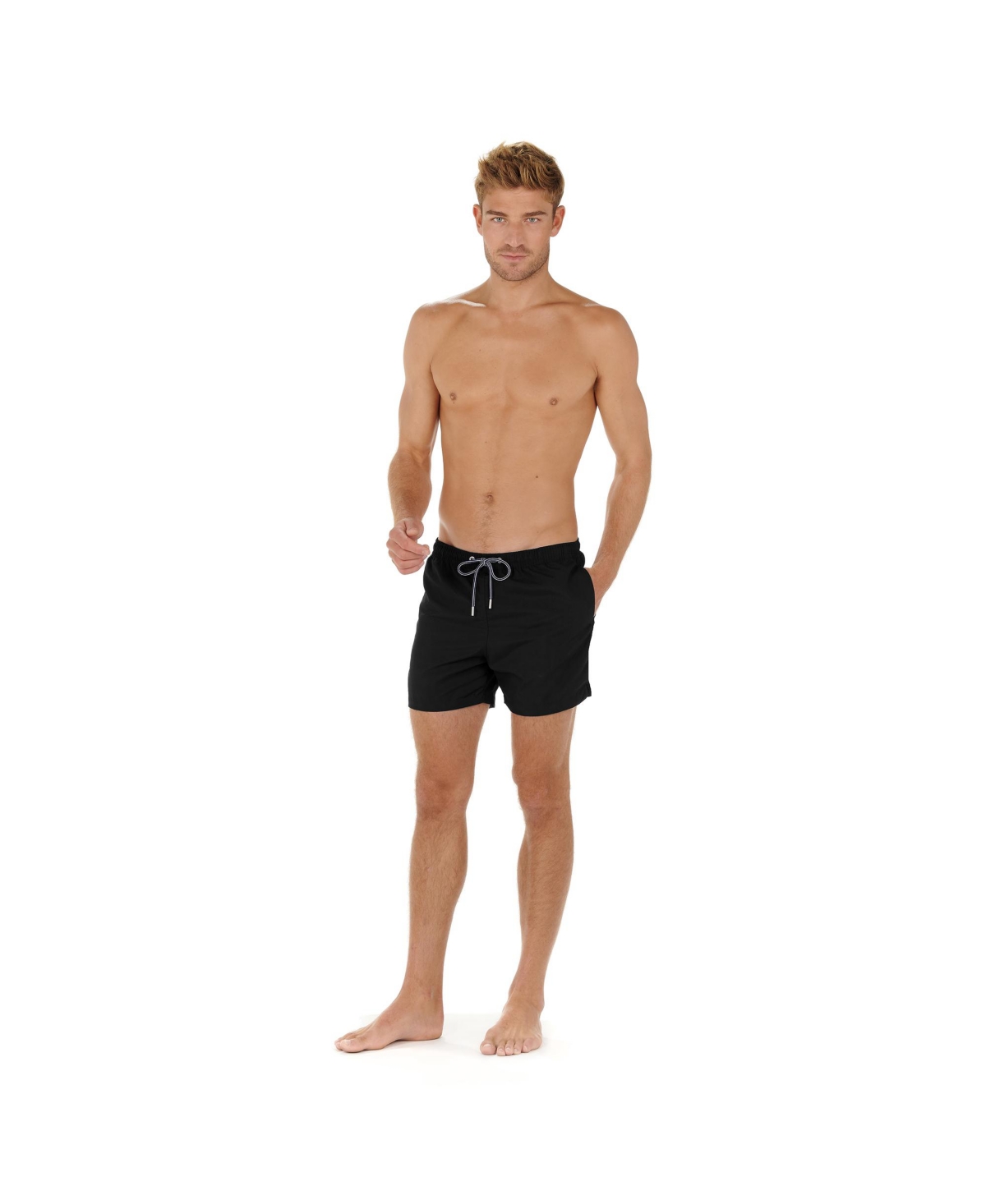 Click here for Mens Sea Life Swim Shorts - Black prices