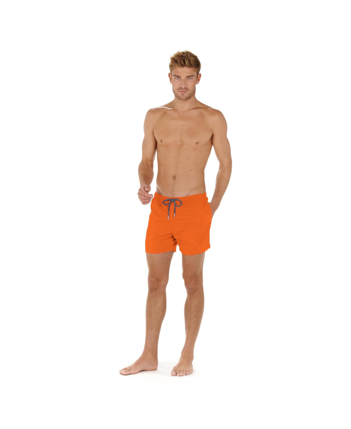 Click here for Mens Sea Life Swim Shorts - Orange prices