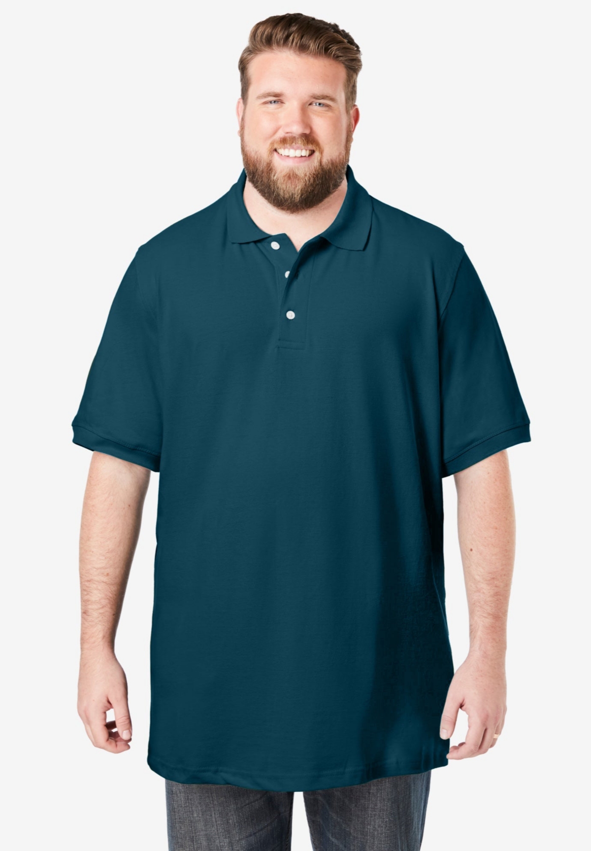 Click here for KingSize Big & Tall Longer-Length Shrink-Less Cott... prices