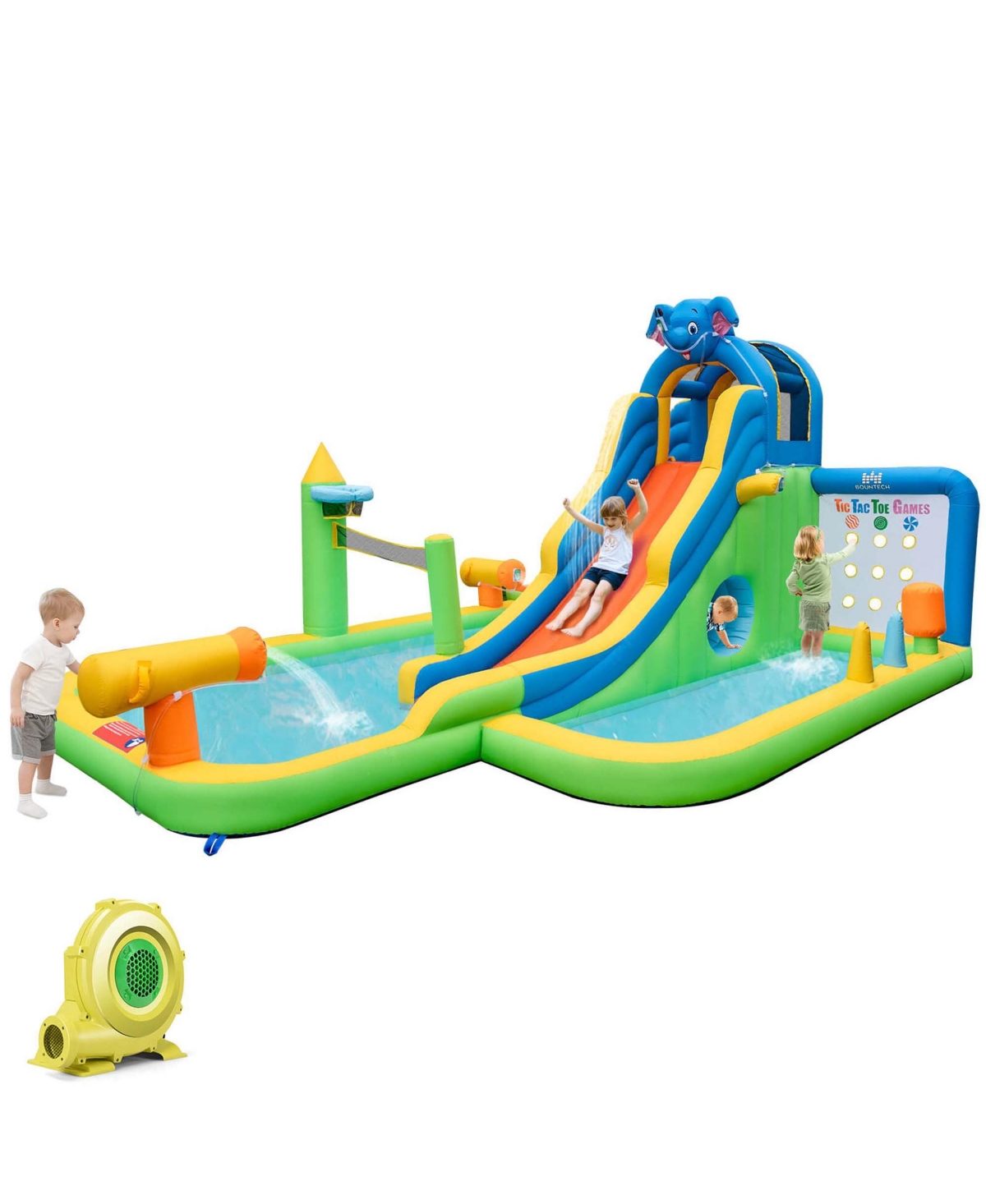 Click here for Inflatable Water Slide Giant Water Park for Kids B... prices