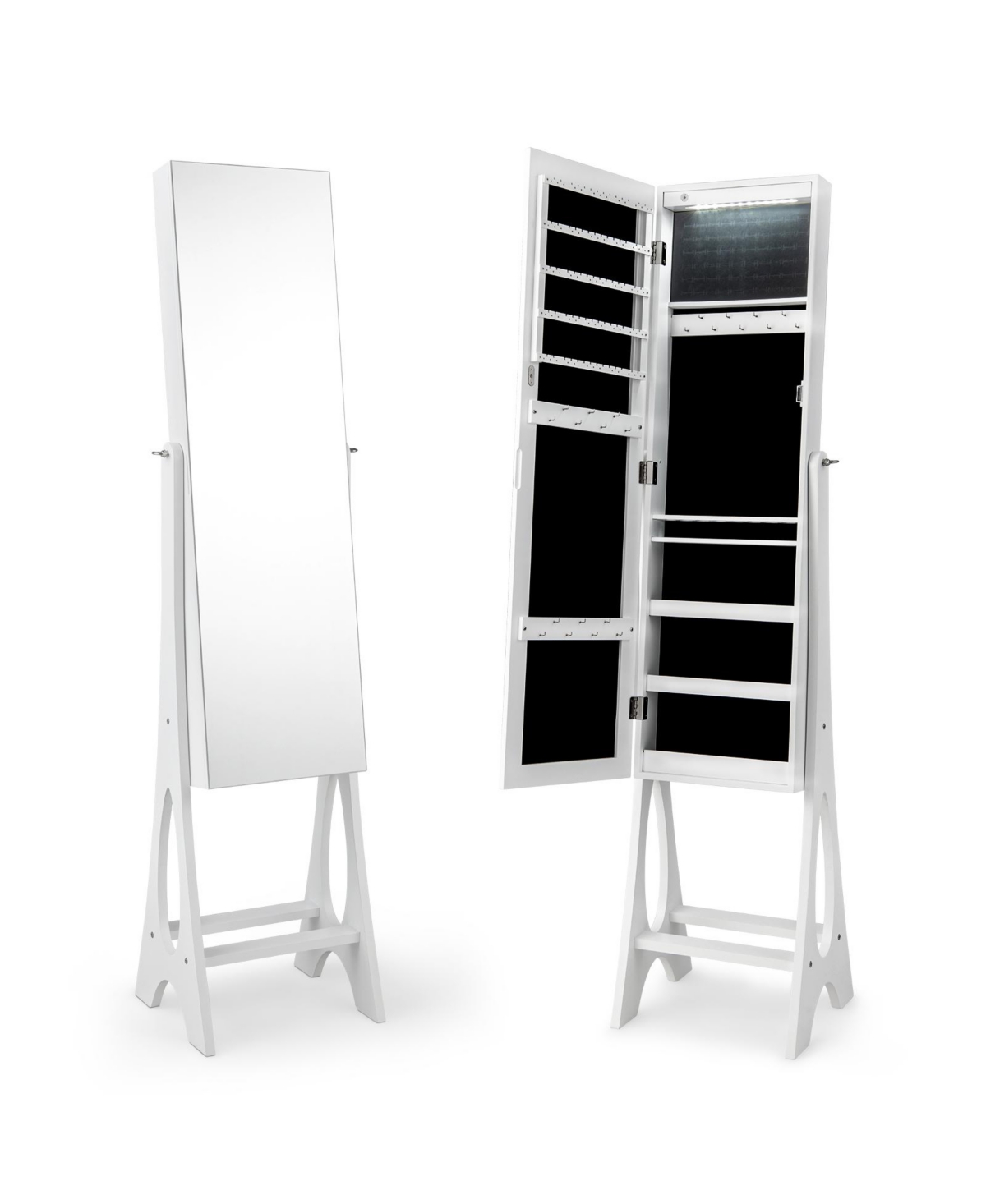Click here for Gouun Freestanding Jewelry Cabinet Armoire Organiz... prices