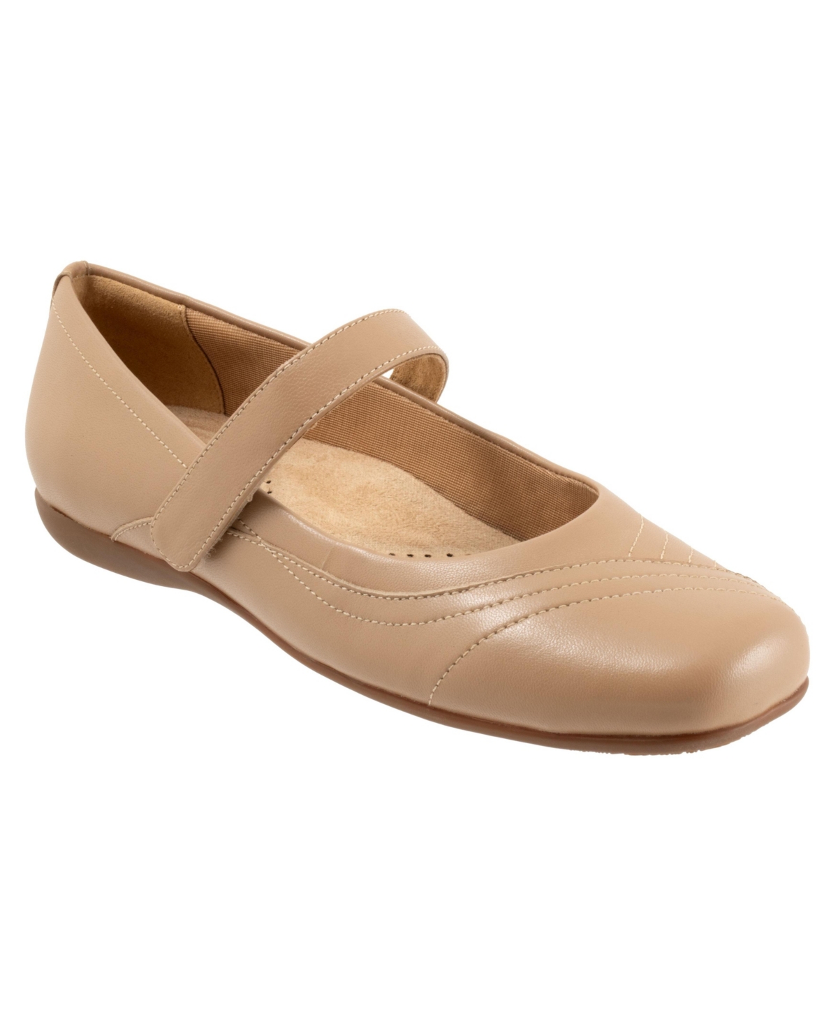 Click here for Trotters Sherese Flat - Beige prices