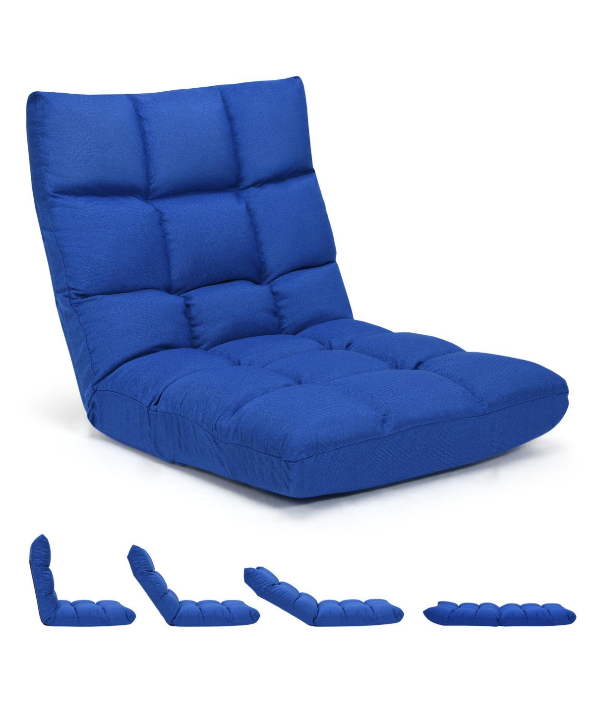 Click here for Gouun 14-Position Adjustable Folding Lazy Gaming S... prices