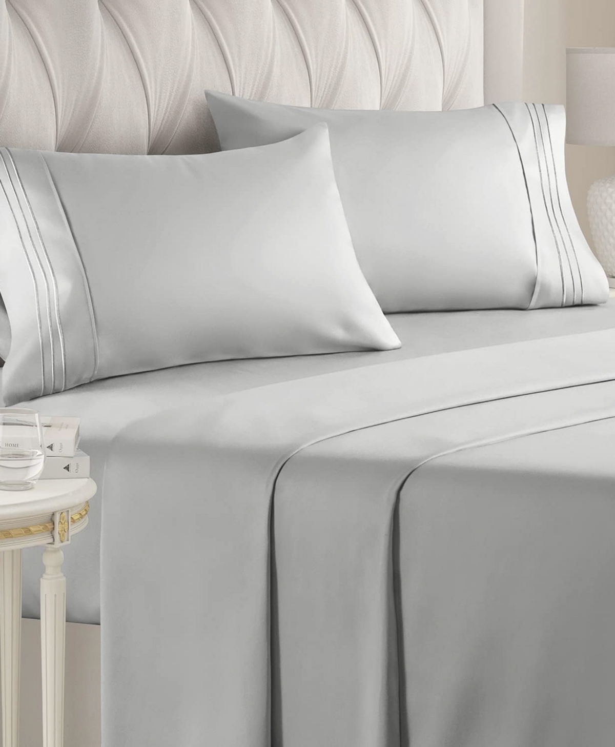 Click here for 4 Piece Microfiber Sheet Set - King - Clay prices