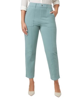 Hue Women's High-Rise Stretch Utility Skimmer Pants - Macy's