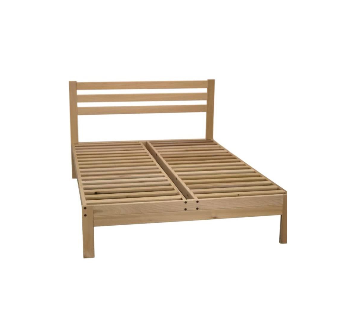 Click here for Slickblue FarmHome Natural Queen Size Platform Bed... prices