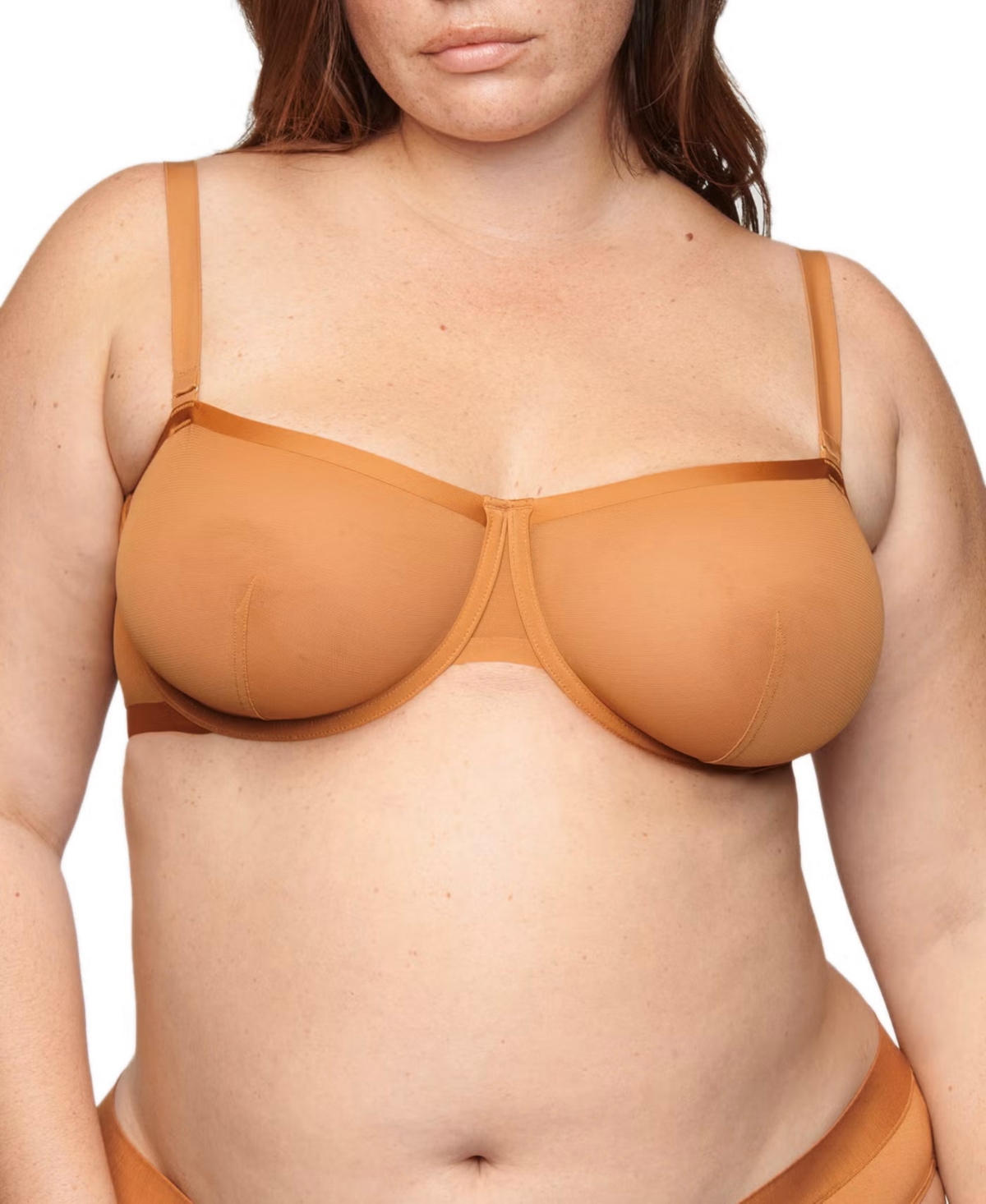 Click here for Cuup Womens The Plunge - Mesh - Caramel prices