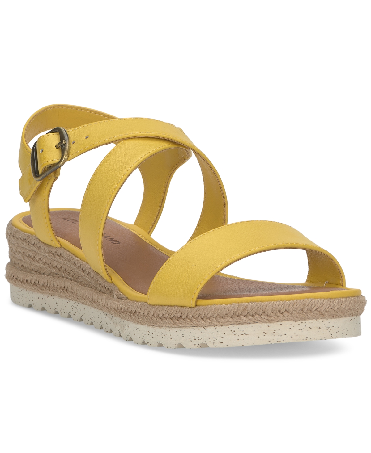 Click here for Lucky Brand Womens Trianna Strappy Espadrille Wedg... prices