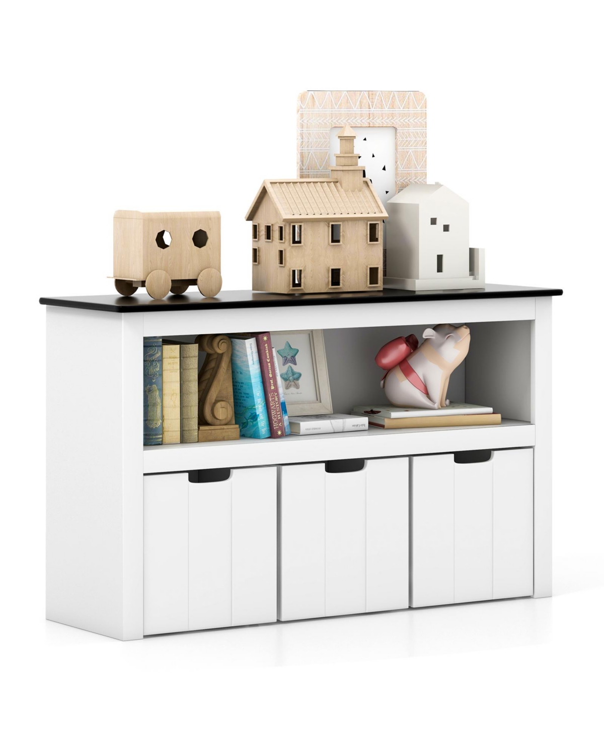 Click here for Gouun Kids Toy Storage Organizer with Blackboard T... prices