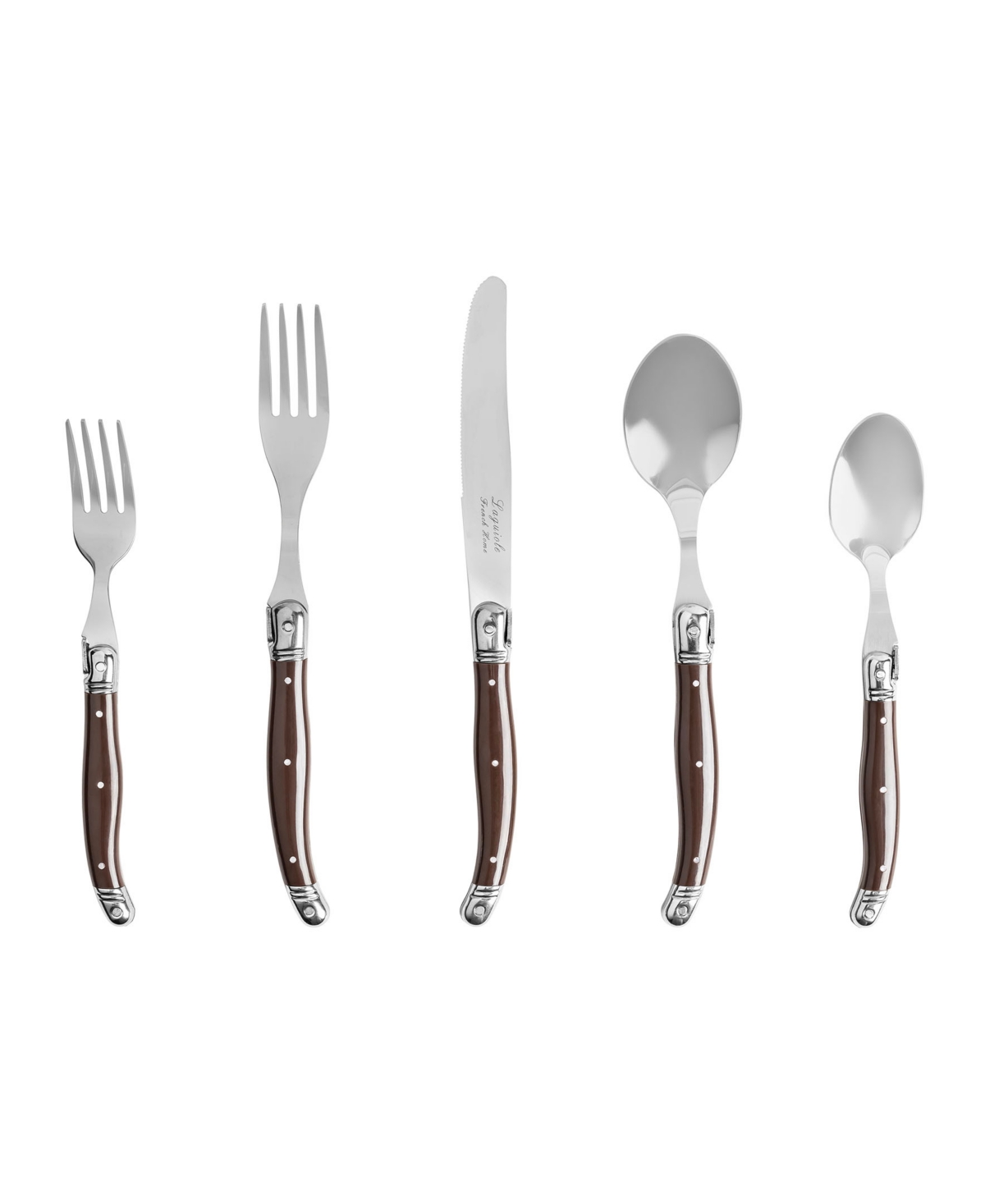 Click here for French Home Laguiole 20 Piece Stainless Steel Flat... prices