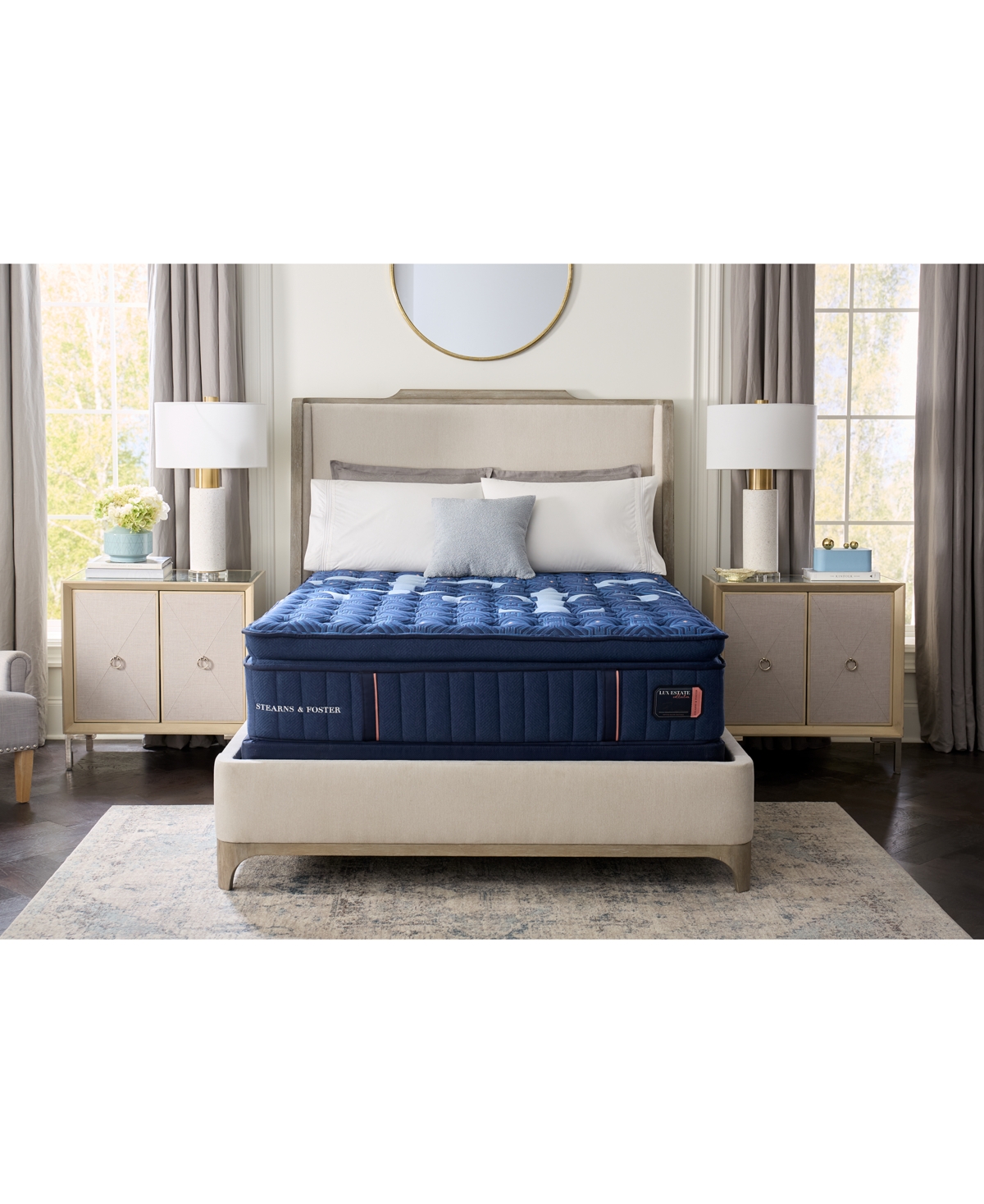 Click here for Stearns & Foster Lux Estate 16 Firm Euro Pillowtop... prices