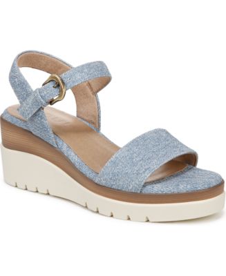 SOUL Naturalizer Women's Graciela Round Open Toe Wedge Sandals - Macy's