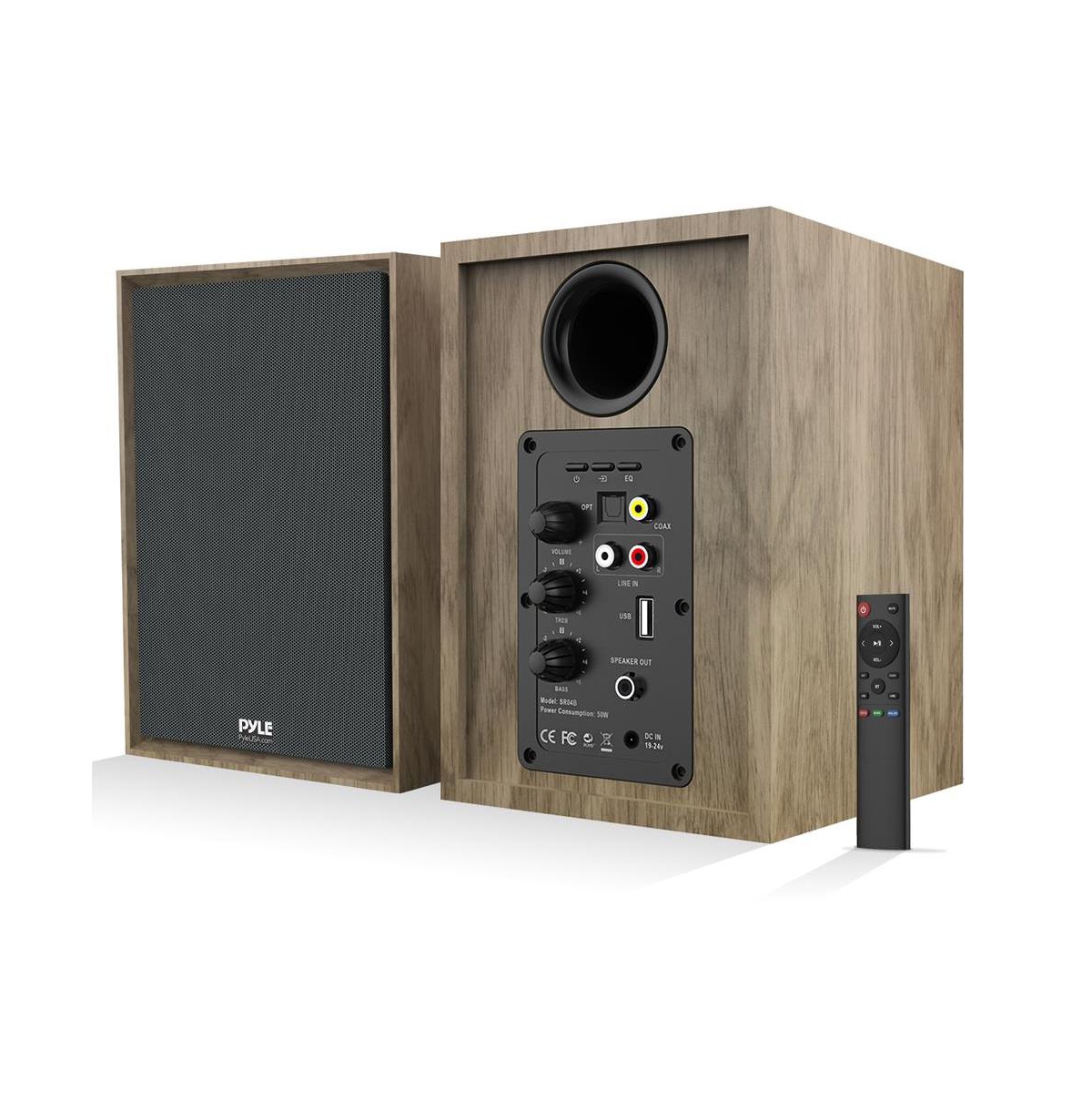 Click here for Pyle Hi-Fi Home Bookshelf Monitor Speakers  Blueto... prices