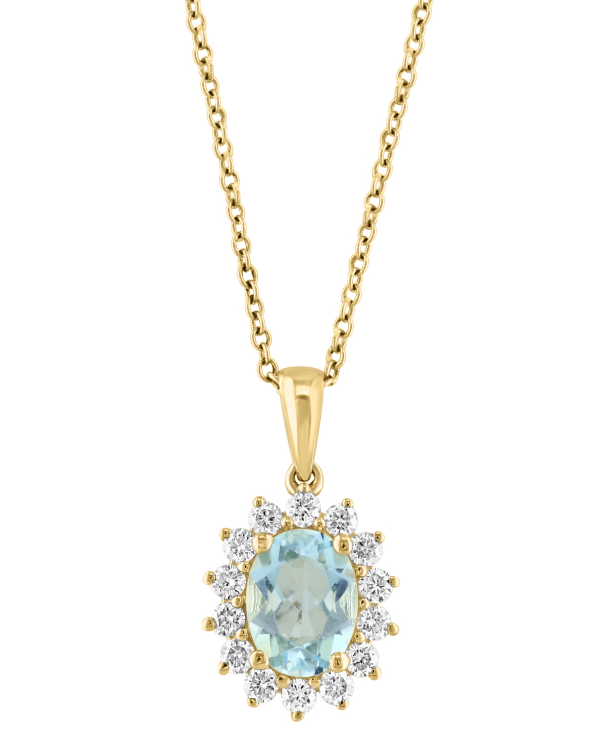 Click here for Effy Aquamarine (1 ct. t.w.) & Diamond (1/3 ct. t.... prices