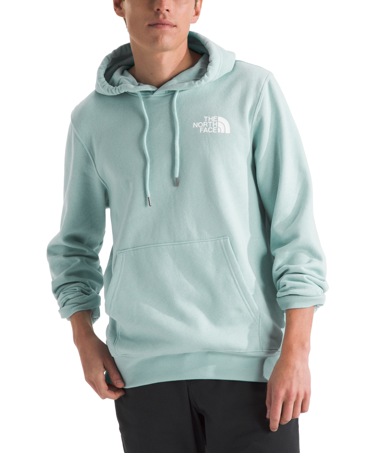 The North Face Mens Box Nse Never Stop Exploring Pullover Hoodie - Gravel/multi-color