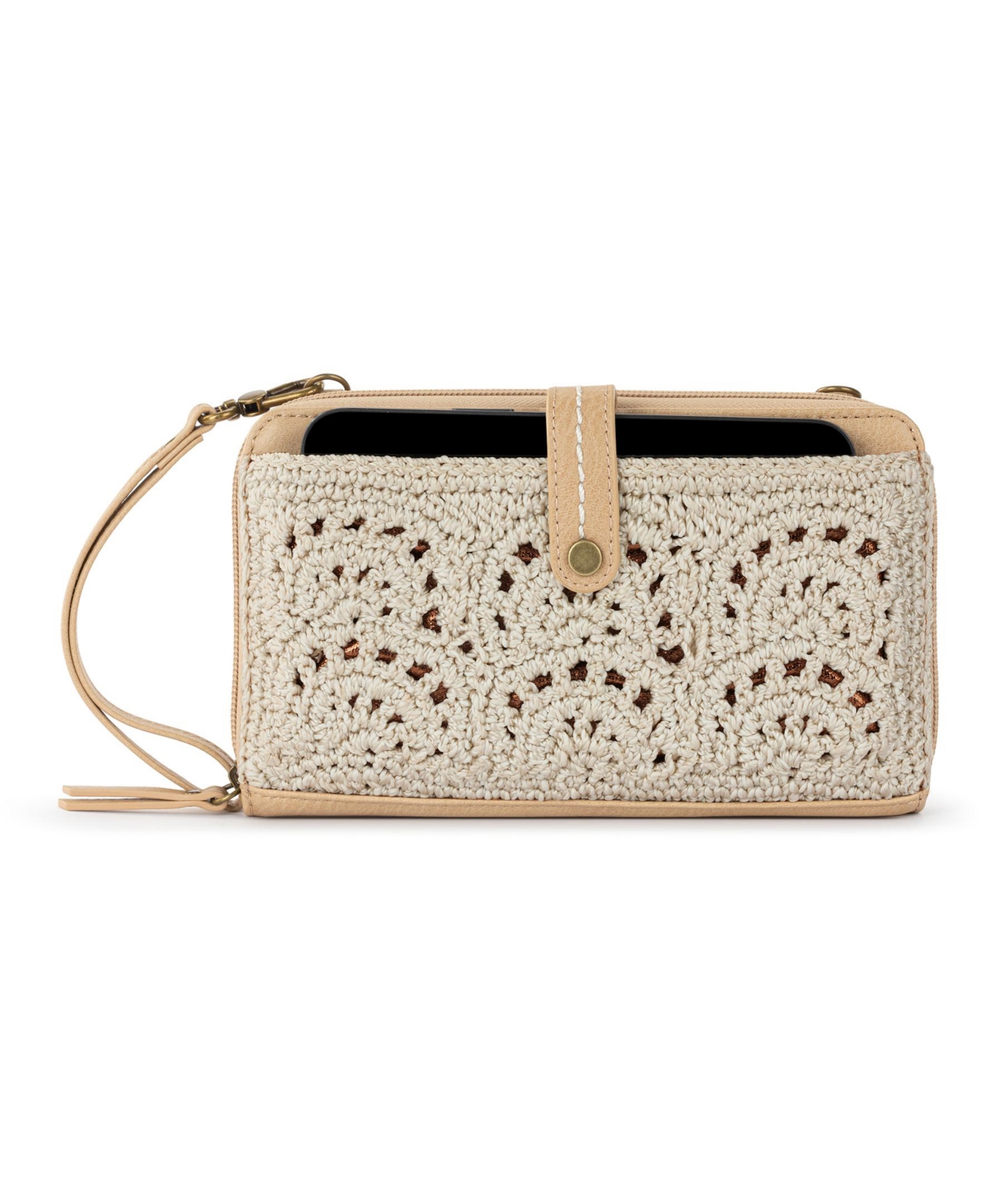 Click here for The Sak Womens Iris Leather Convertible Crossbody... prices