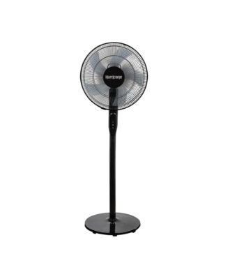 Hurricane 16 Inch Energy Efficient Adjustable Standing Fan w/12 Speed ...