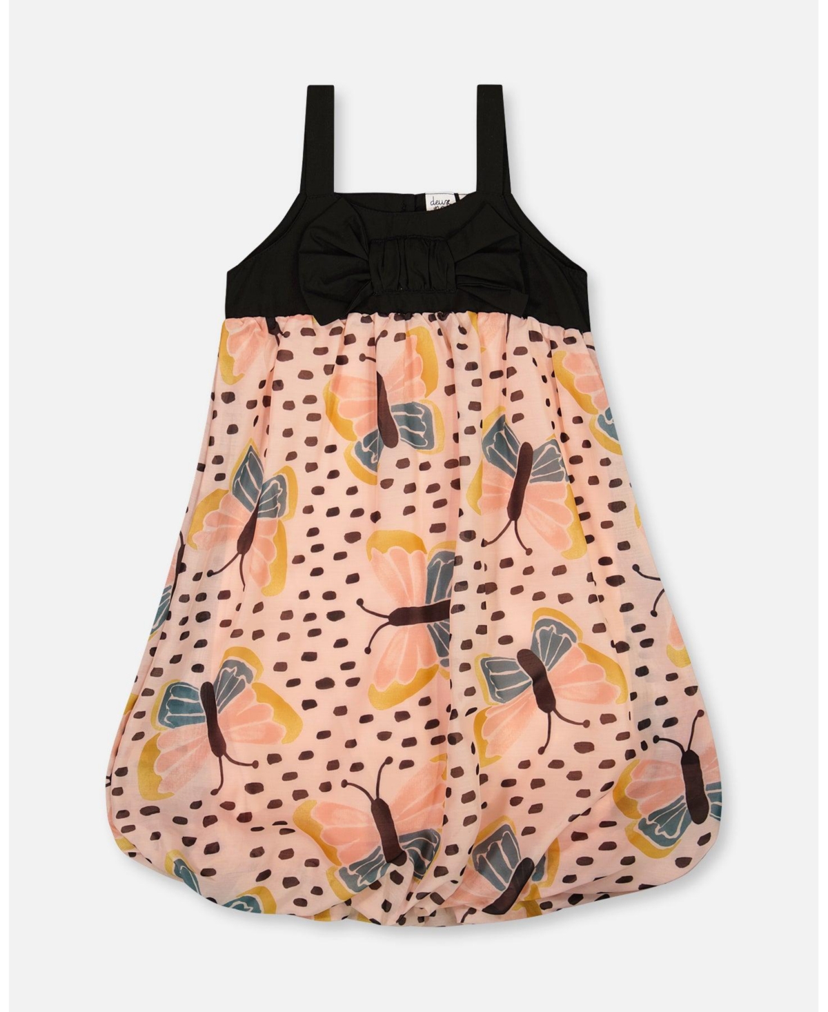 Click here for Deux par Deux Big Girls Printed Bubble Dress Black... prices