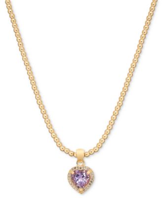 Macys amethyst necklace store