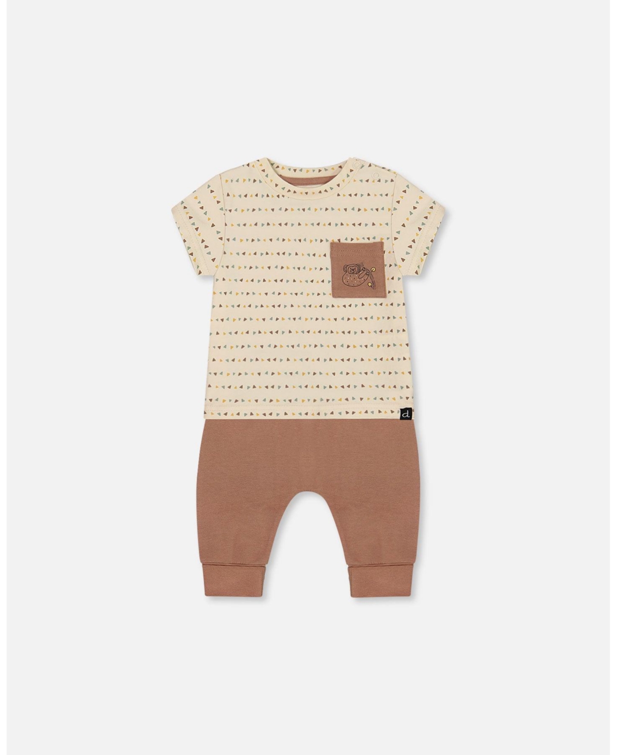 Click here for Deux par Deux Baby Boys Printed Organic Cotton Top... prices