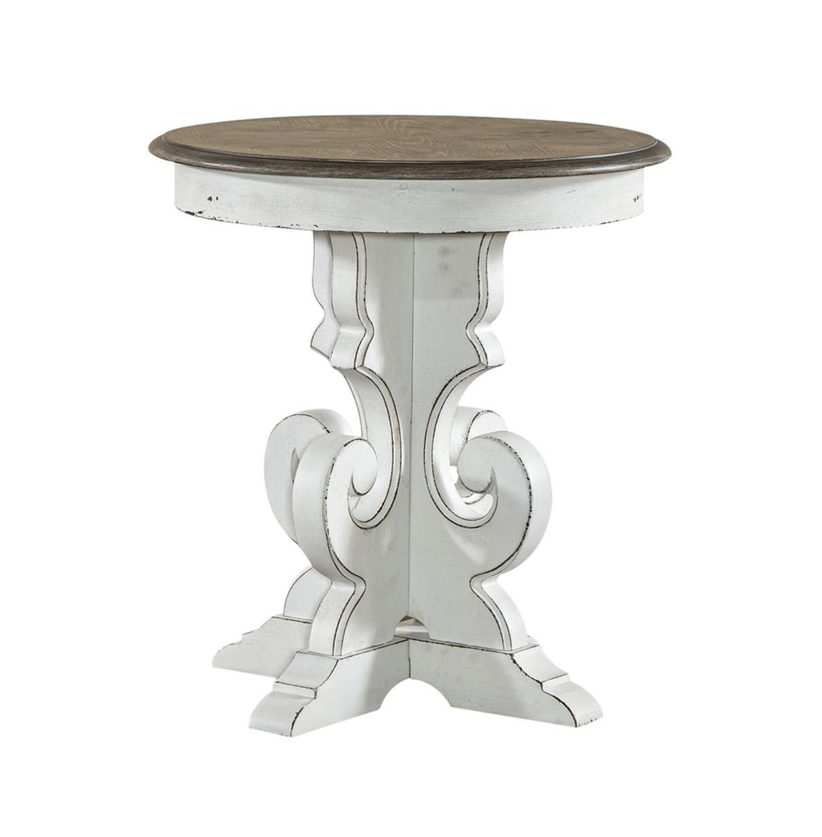 Click here for Liberty Furniture Round End Table - White prices