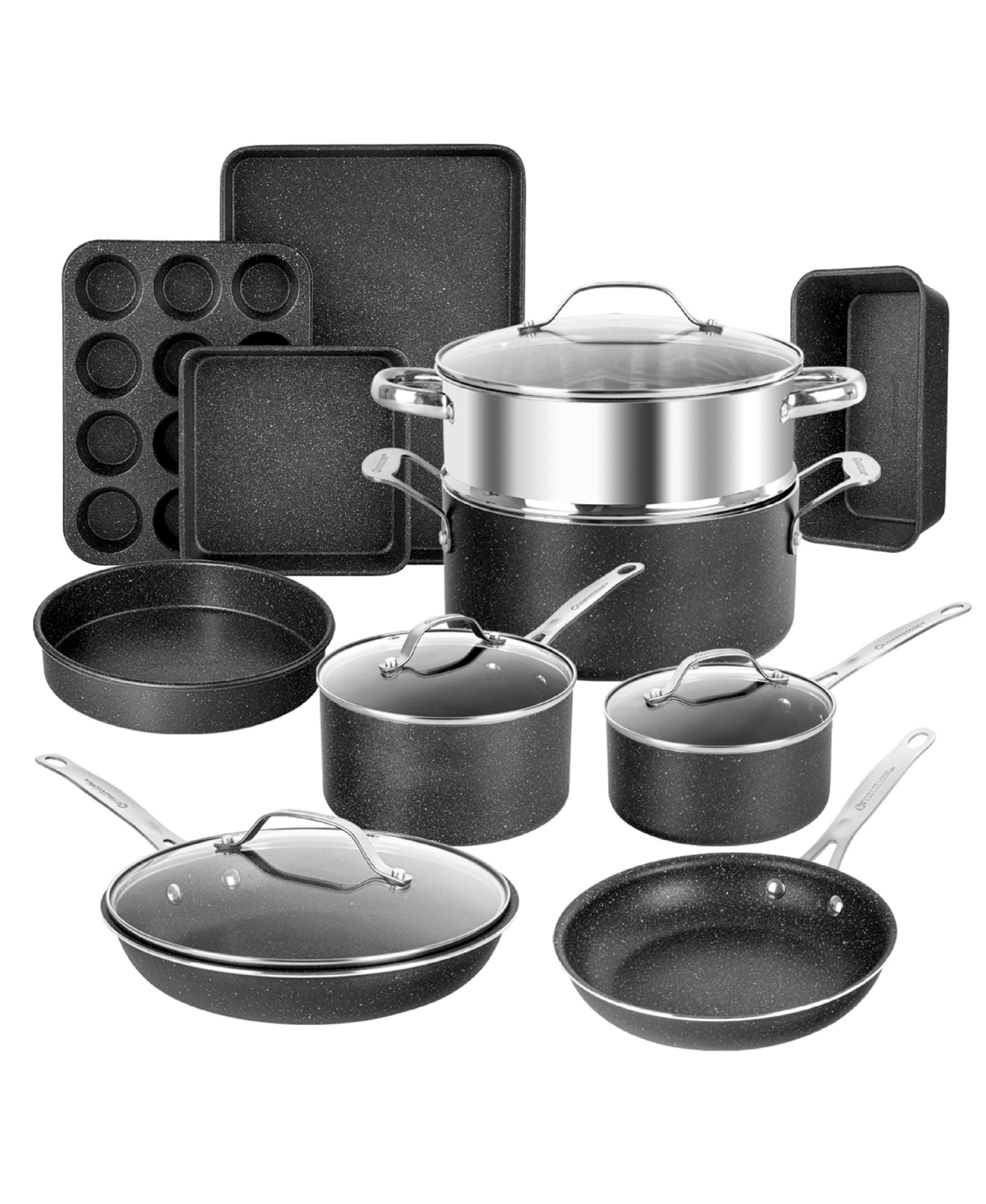 Click here for 15-Piece Ultra-Durable Non-Stick Diamond Infused C... prices