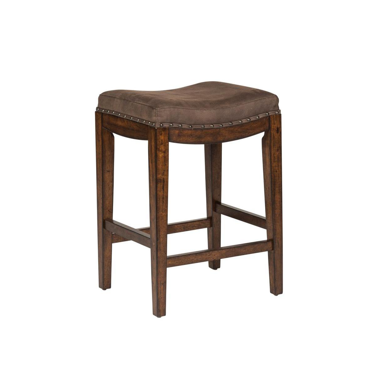 Click here for Liberty Furniture Upholstered Console Stool - Brow... prices