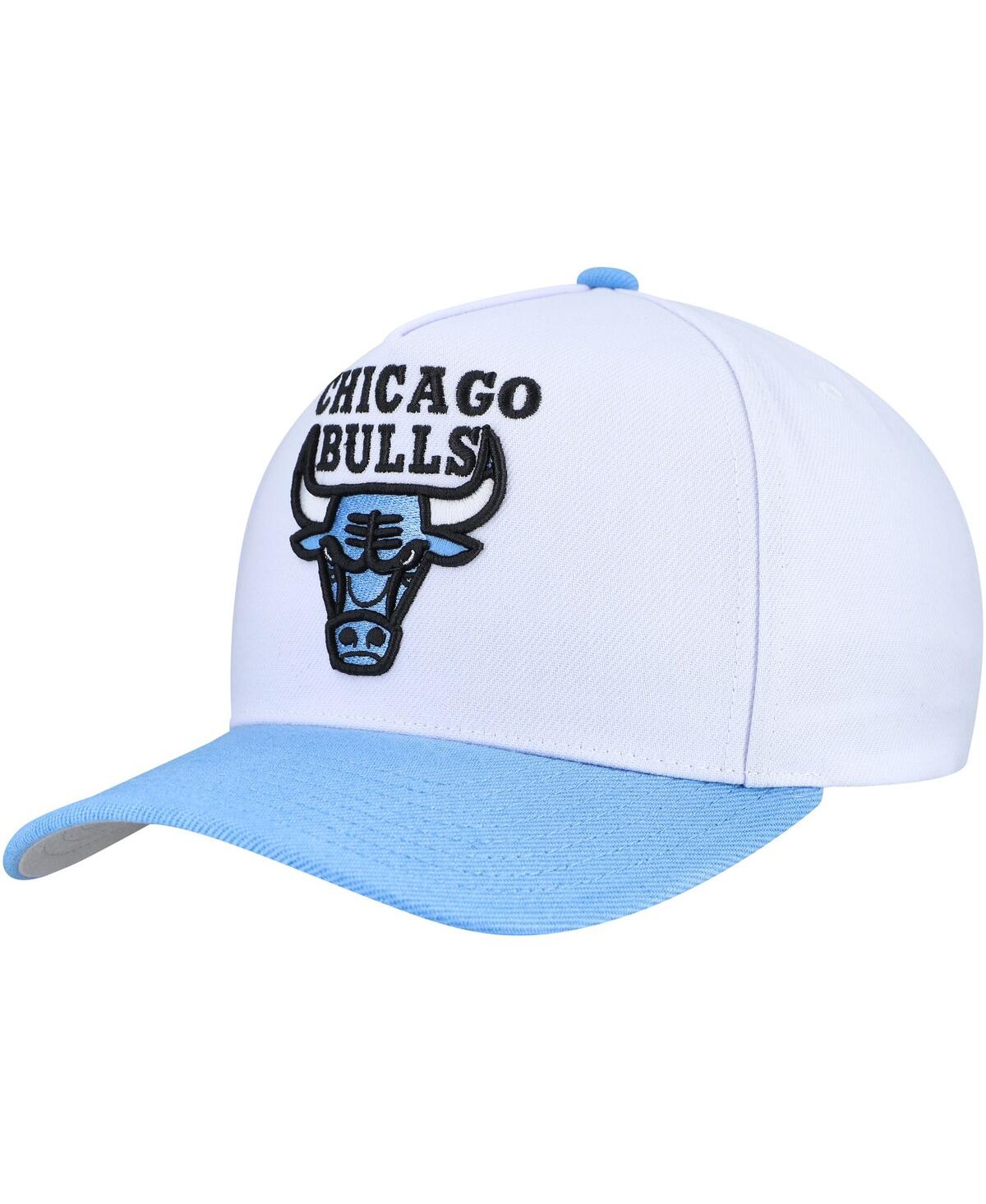Click here for Mitchell & Ness Mens White/Light Blue Chicago Bull... prices