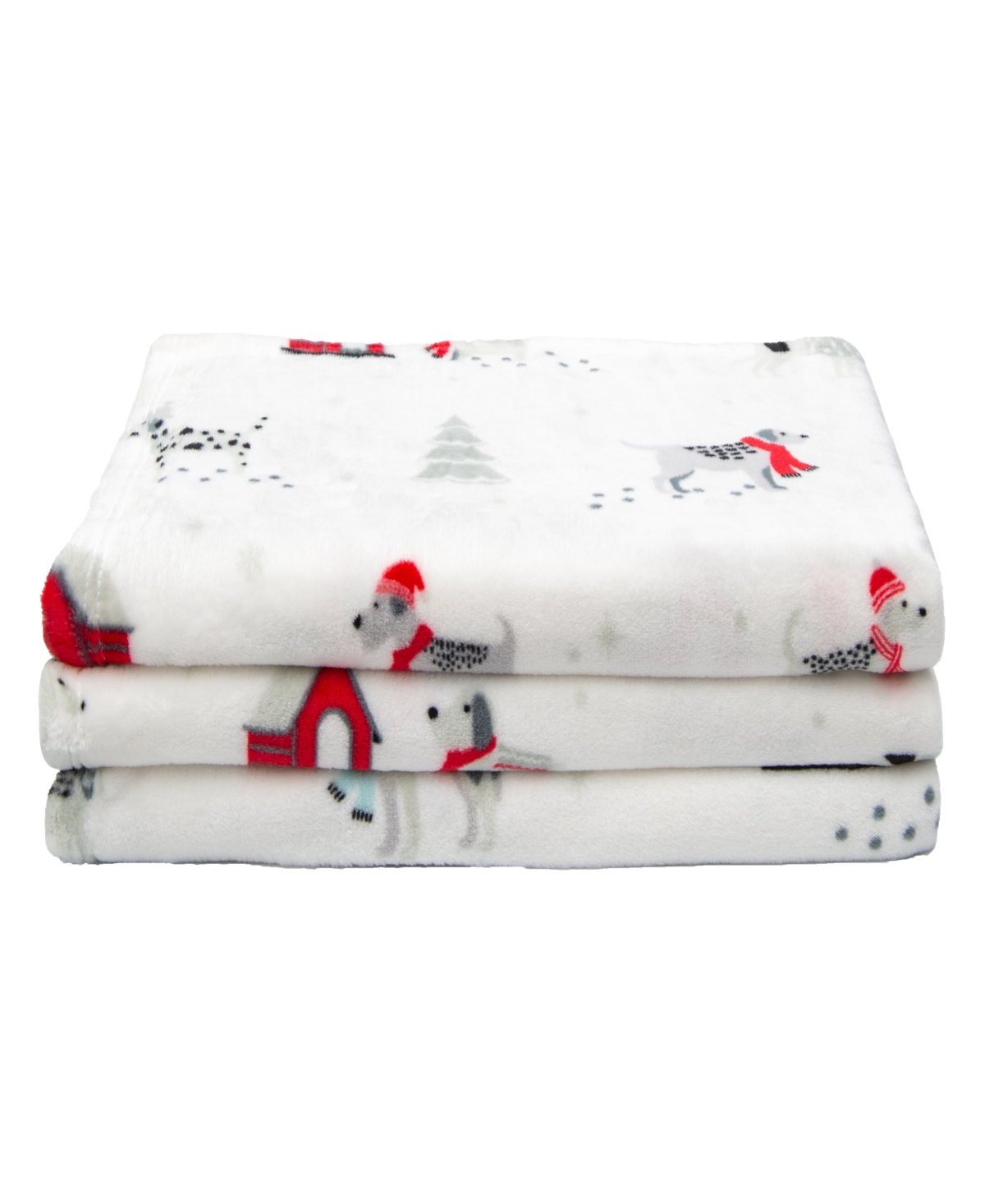 Click here for Linery & Co Verlee Velvet Plush Cozy Christmas Thr... prices