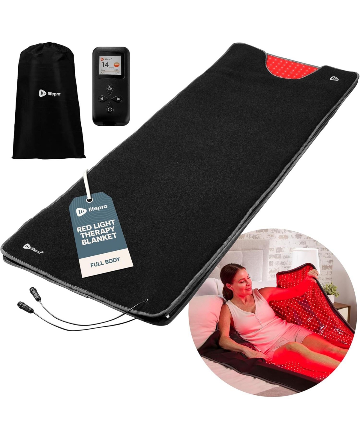 Click here for Lifepro Infrared Red Light Therapy Body Wrap - Pai... prices
