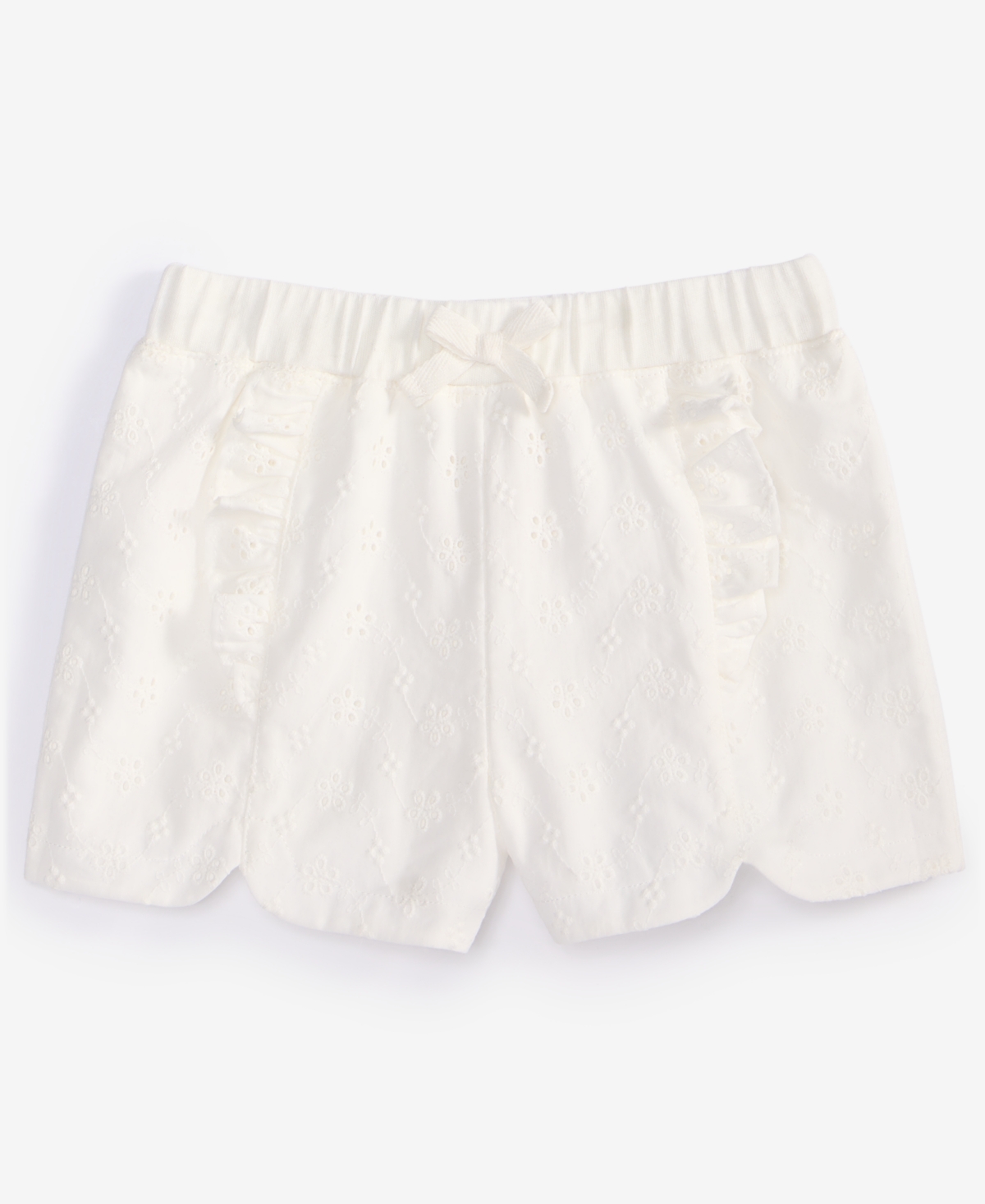 Click here for First Impressions Baby Girls Cotton Eyelet Shorts... prices