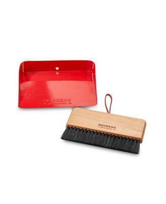 Behrens Portable Rectangular Galvanized Steel Dustpan and Brush Broom ...