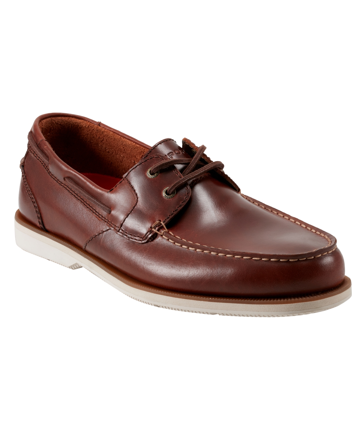 Click here for Rockport Mens Southport Lace-Up Boat Shoes - Mediu... prices