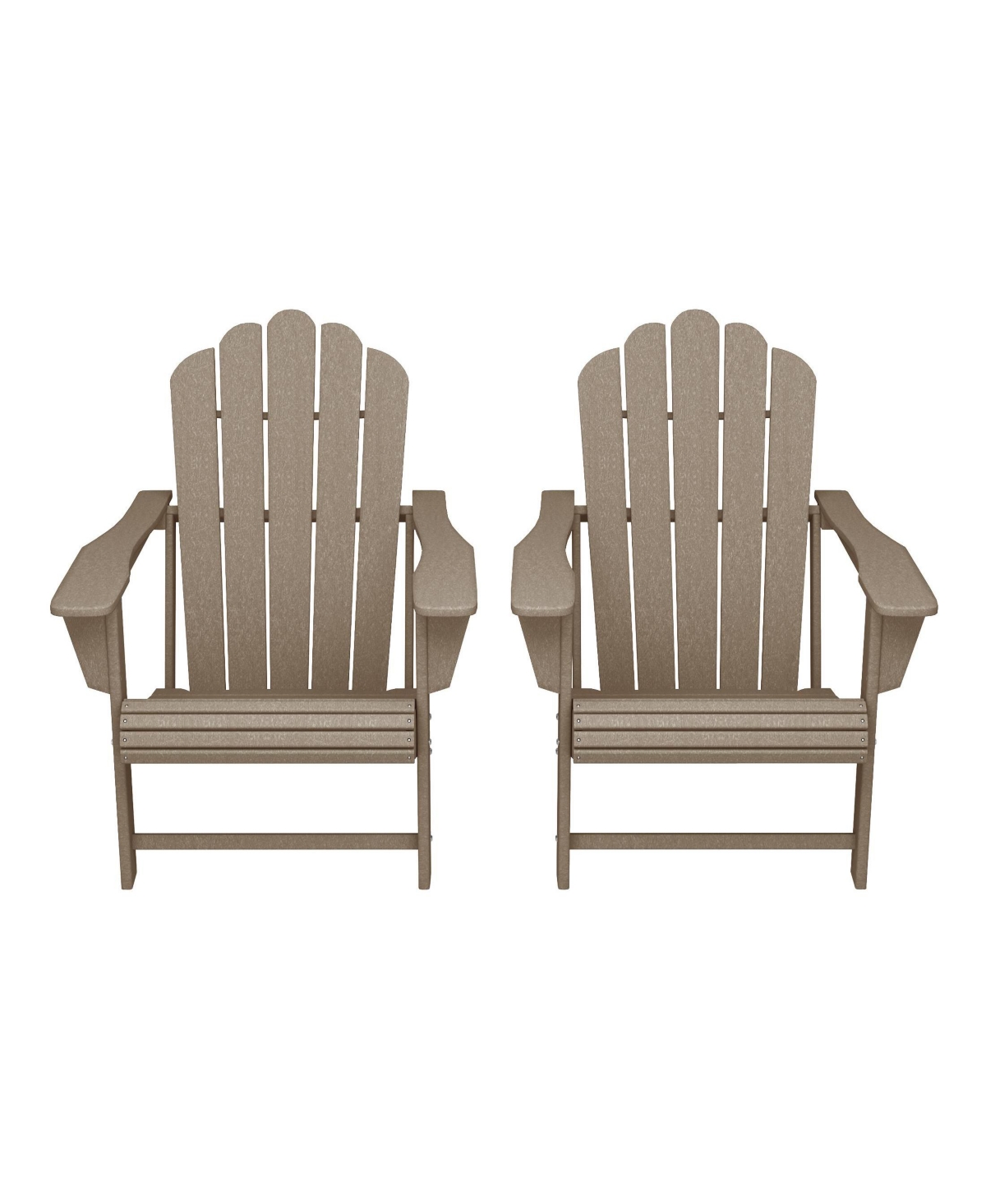 Click here for WestinTrends Outdoor Patio Hdpe Adirondack Chairs... prices
