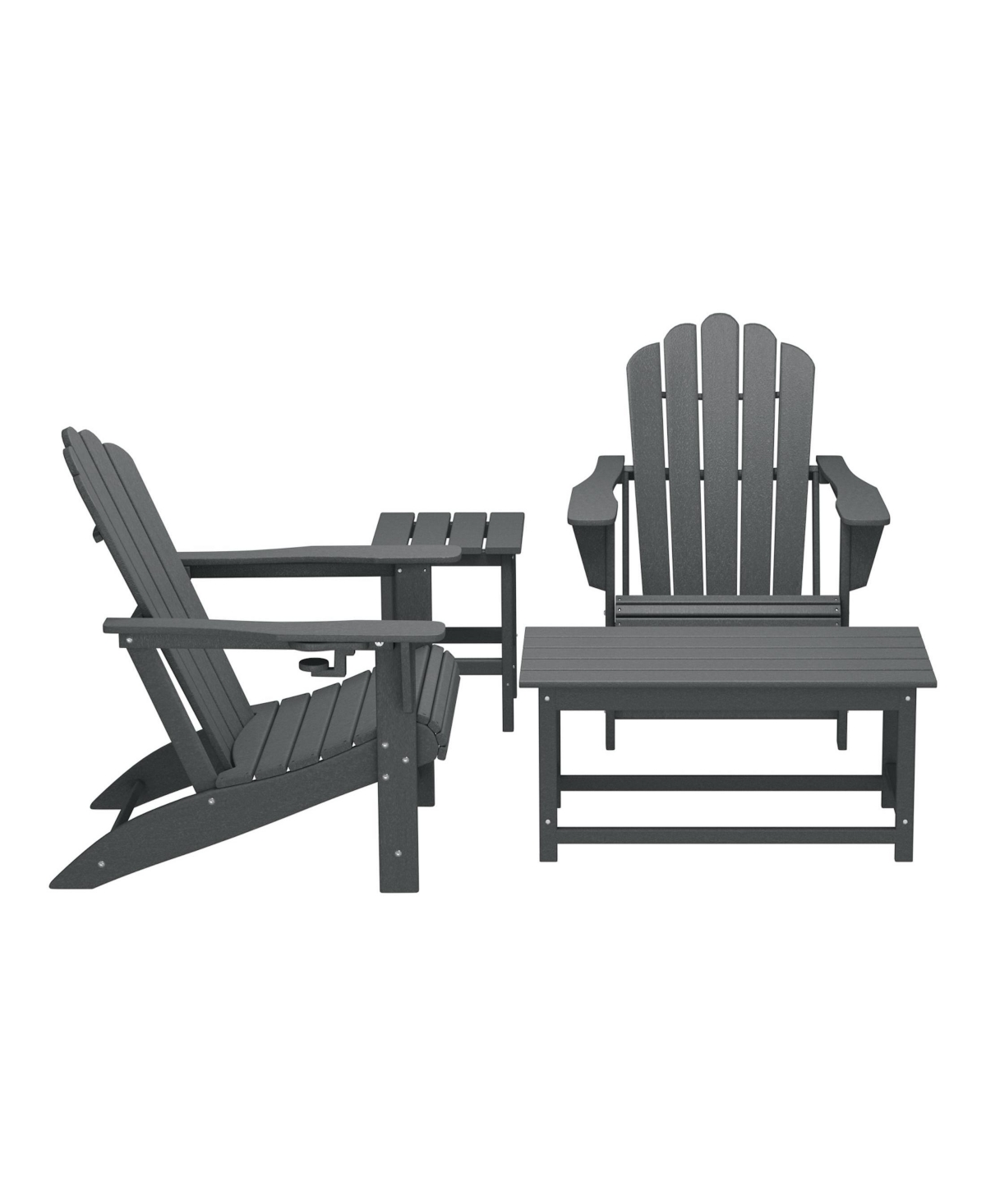 Click here for WestinTrends 4-Piece Adirondack Chairs with Cup Ho... prices