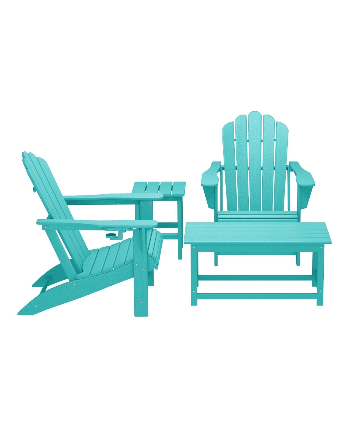 Click here for WestinTrends 4-Piece Adirondack Chairs with Cup Ho... prices